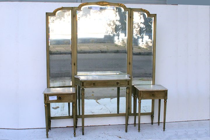 JUEGO DORMITORIO FRANCES LUIS XVI PROBADOR MESAS DE LUZ CAMA – el_kin ...